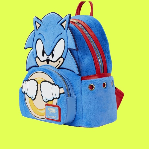 Loungefly | Bags | Loungefly Sonic The Hedgehog Classic Cosplay Plush ...